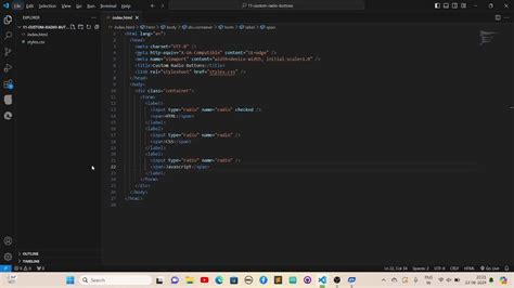 day 11 of the 30 day html and css challenge radio buttons santini swetha a posted on the