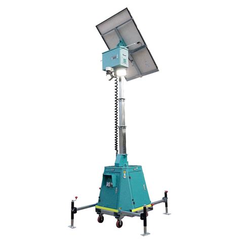 Taper Portable Solar Powered Lighting Tower Enviro Light Hire