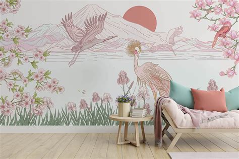 Фрески в японском стиле 36 фото