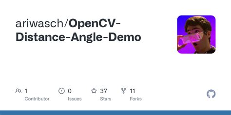 OpenCV Distance Angle Demo Main Py At Master Ariwasch OpenCV Distance Angle Demo GitHub