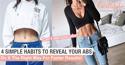 Simple Habits To Reveal Your Abs Do It The Right Way For Faster Results GirlStyle Singapore