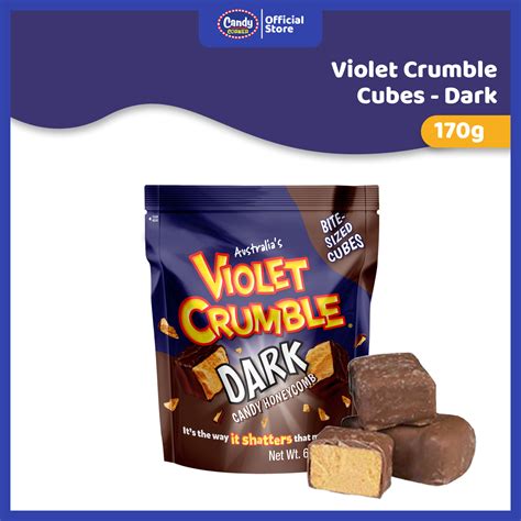 Violet Crumble Cubes Candy Corner