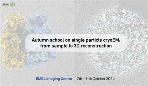 Autumn School On Single Particle Cryoem From Sample To 3d