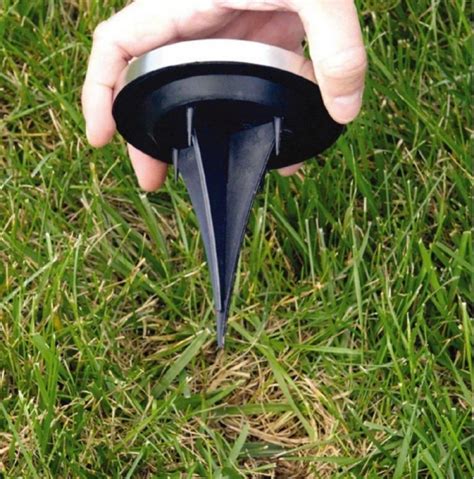 Солнечные уличные светильники для дома и сада Solar Disk Lights набор из 4 шт Купити на Бабл