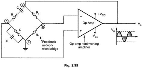 circuit diagram of bridge oscillator circuit diagram