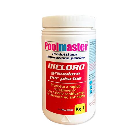 Contenant De Dichlore Granulé 1 Kg Poolmaster Pour Toutes Les Piscines