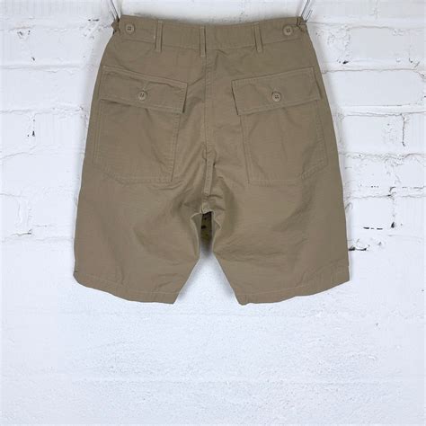 Us Army Fatigue Shorts Ripstop Beige Orslow Made In Japan Stuf F Official