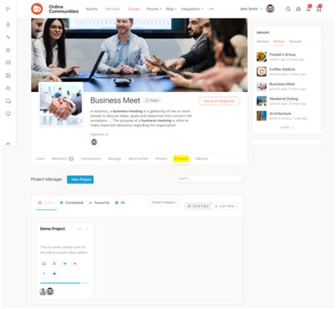 Wp Project Manager Buddypress Integration Knowledge Base