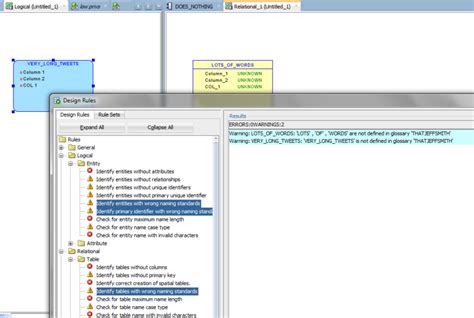 Enforcing Naming Standards For Your Oracle SQL Developer Data Modeler Designs