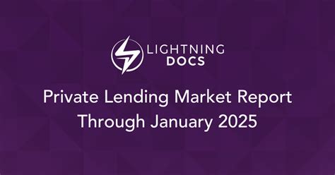 January 2025 Private Lending Market Recap Lightning Docs