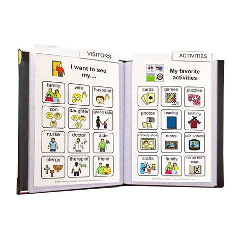 Communication Aid Book At Amelie Woolley Blog