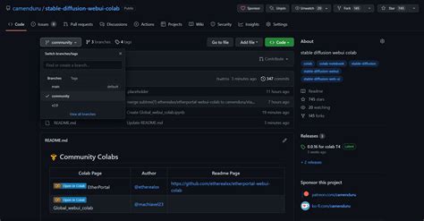 stable-diffusion-webui-colab/README.md at main · camenduru/stable-diffusion-webui-colab · GitHub