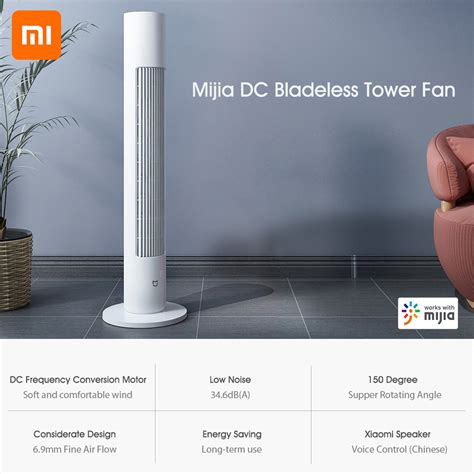 Mua Qu T Th P Xiaomi Mijia Dc Inverter Tower Fan Bpts Dm K T N I App Mihome Minh T N Shop Gi