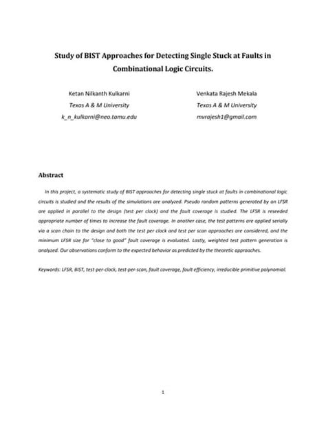 Fault Simulation Testing Of Vlsi Design Fault Simulation Testing Of Vlsi Design