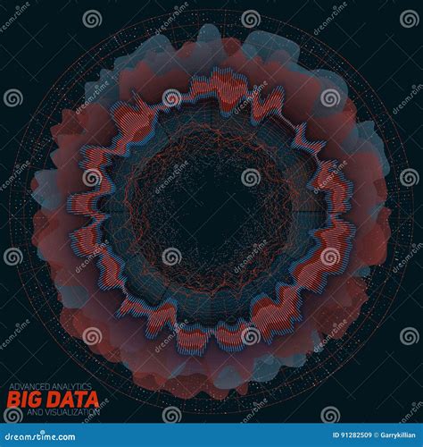 Big Data Colorful Visualization Futuristic Infographic Information