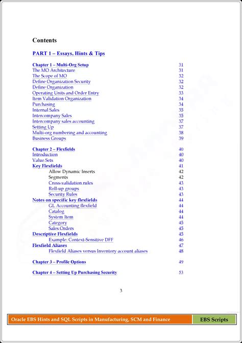 ebs scripts oracle ebs hints and sql scripts in manufacturing scm and finance pdf