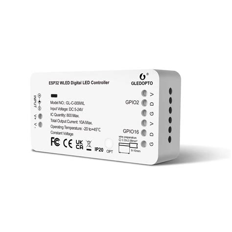 Esp32 Wled Led Controller With Diy Dynamic Modes For Ws2811 Ws2812 Sk6