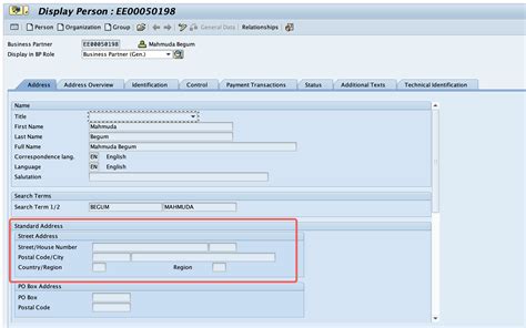 Solved Employee Data Not Synchronization With Business P SAP Community