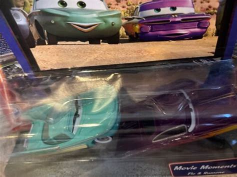 Disney Pixar Cars Movie Moments Supercharged Flo And Ramone 2006 Retired