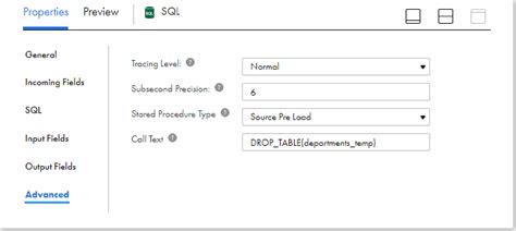 Sql Transformation Call Stored Procedures In Informatica Cloud Iics