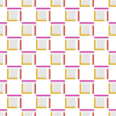 Premium Vector Geometric Seamless Repeat Pattern Design