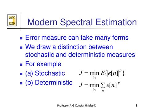 Modern Spectral Estimation Ppt Download