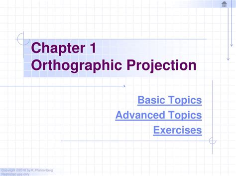 Orthographic Projection Exercises With Answers