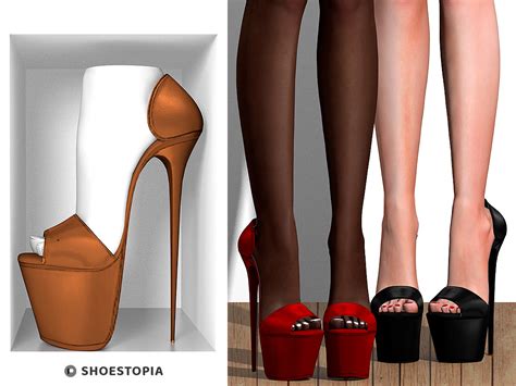 Shoestopia SHOESTOPI The Sims Shoes Swatches Female