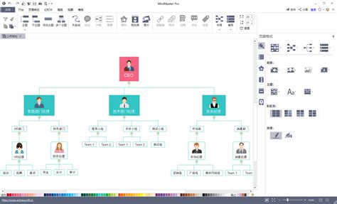 Visio层次结构图 千图网