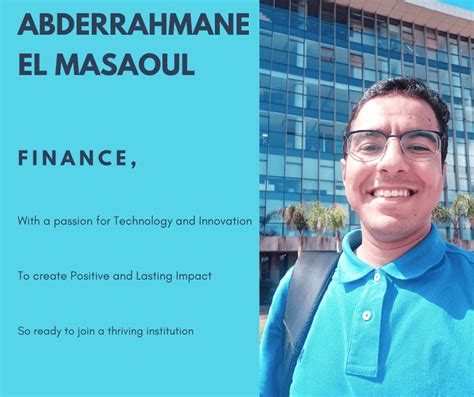 Abderrahmane E On Linkedin Internship Finance Career Jobsearch Networking Hr Rh…