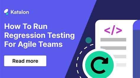 How To Run Regression Testing For Agile Teams