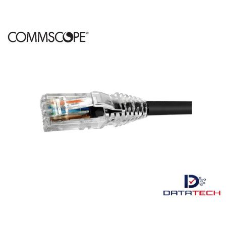 Patch Cord UTP RJ45 LSZH Cat 6 De 2m Color Negro NPC06UZDB BK002M Commscope