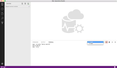 Integrated Terminal Azure Data Studio Microsoft Learn