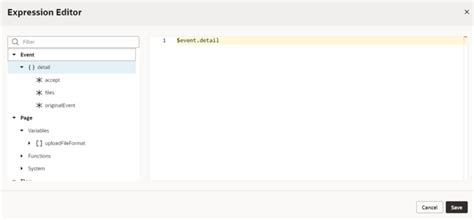 How To Upload A File In Vbcs Using File Picker How To Upload A File In Vbcs Using File Picker