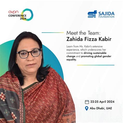Meet Ms Sajida Foundation