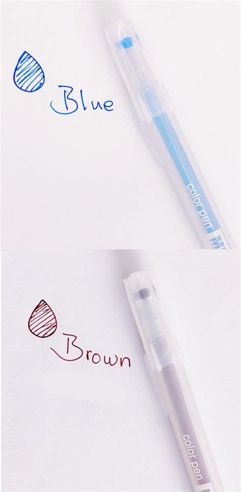 Gel Ink Pens Gel Pens Fine Nib Pen Set 0 5mm Nib Pens Set Etsy