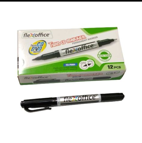 Twin Cd Permanent Marker Dual Nib Sold Per Piece Lazada Ph