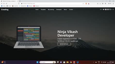 Vikash Kumar On Linkedin Tailwindcss Html Webdevelopment