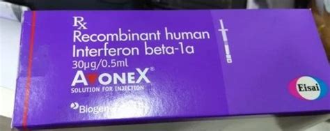 30 Mu G 0 5 Ml Avonex Interferon Beta1a Injection At ₹ 6502 Unit In Vadodara