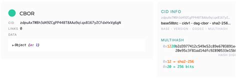 dag cbor number conversion different in go and js implementations