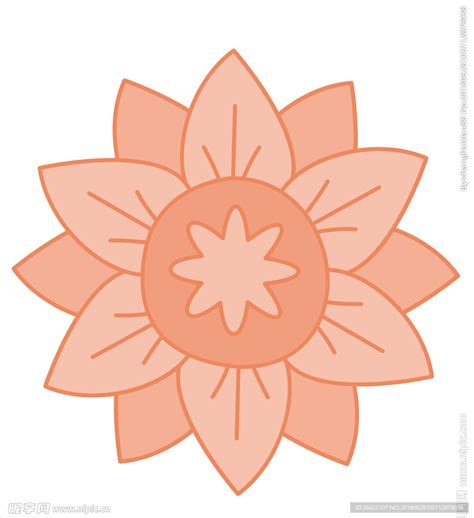 花朵图片设计图 其他 动漫动画 设计图库 昵图网