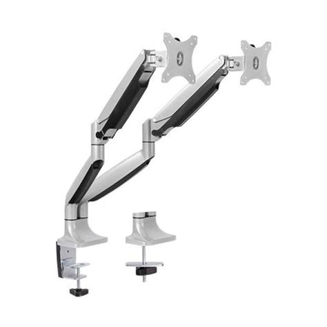 Brateck Dual Monitor Aluminum Interactive Counterbalance Monitor Arm