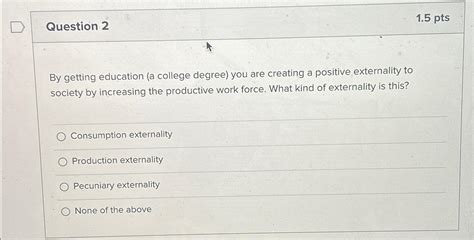 Solved Question 21 5 ﻿ptsby Getting Education A College
