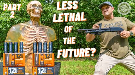 How Lethal Are Less Lethal Rounds Part 2 Youtube