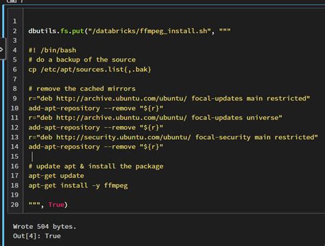 solved library installation fails with mirror sync issue databricks