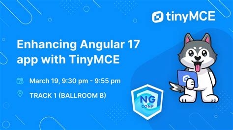 Tinymce On Linkedin Angular Ngconf2024 Angular17 Tinymce Wysiwyg