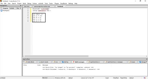 Lengkap Program Modulus Dan Operasi Abc Cc