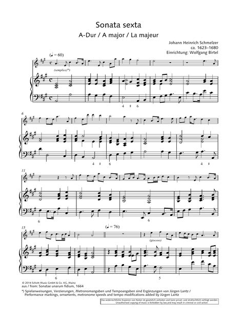 Sonata Sexta Sheet Music By Smd 364133 Notendownload