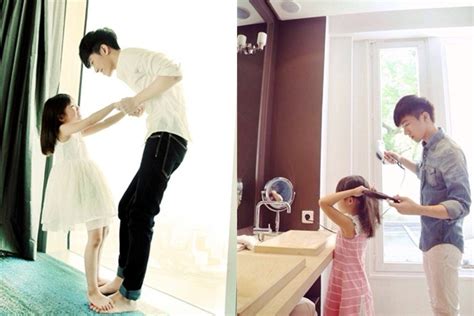 Anh trai đưa em gái nhỏ đi học nhưng sợ bị nhầm là bố Saostar vn