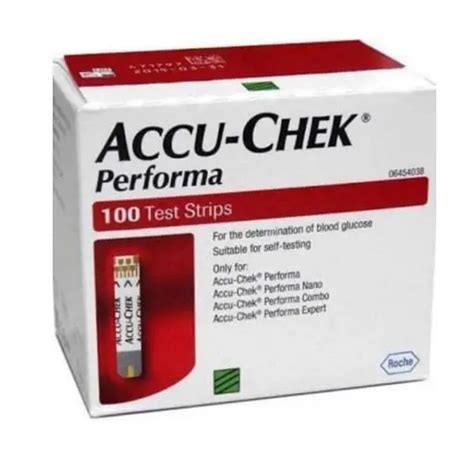 Accu Chek Performa GC 100 Strip Kegunaan Efek Samping Dosis Dan Aturan Pakai Halodoc